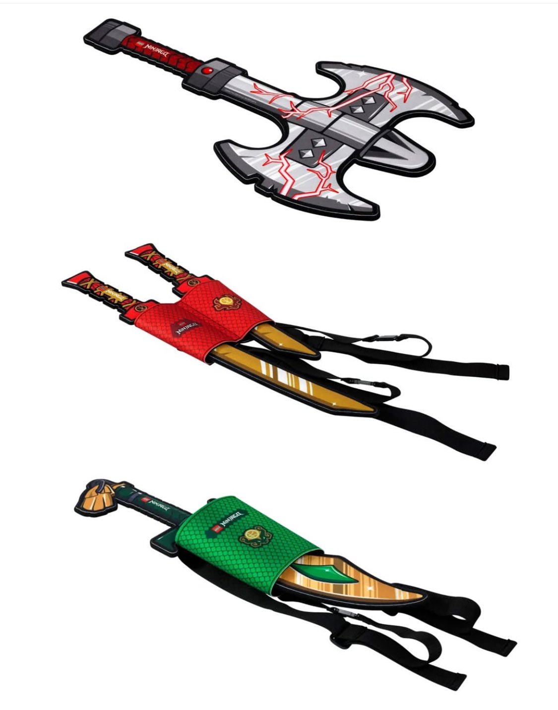 Lego Ninjago Weapons 您家狗狗子 | Golden Weapons Available Now！