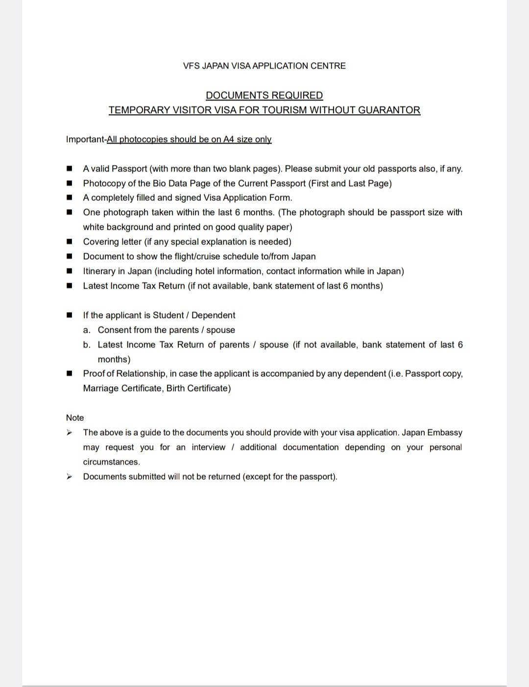 Sample Letter To Obtain Visa To Japan No Objection Letter For Visa