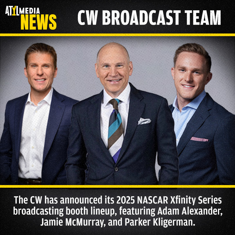 A full list of the 2025 CW NASCAR Xfinity Series broadcasting team: