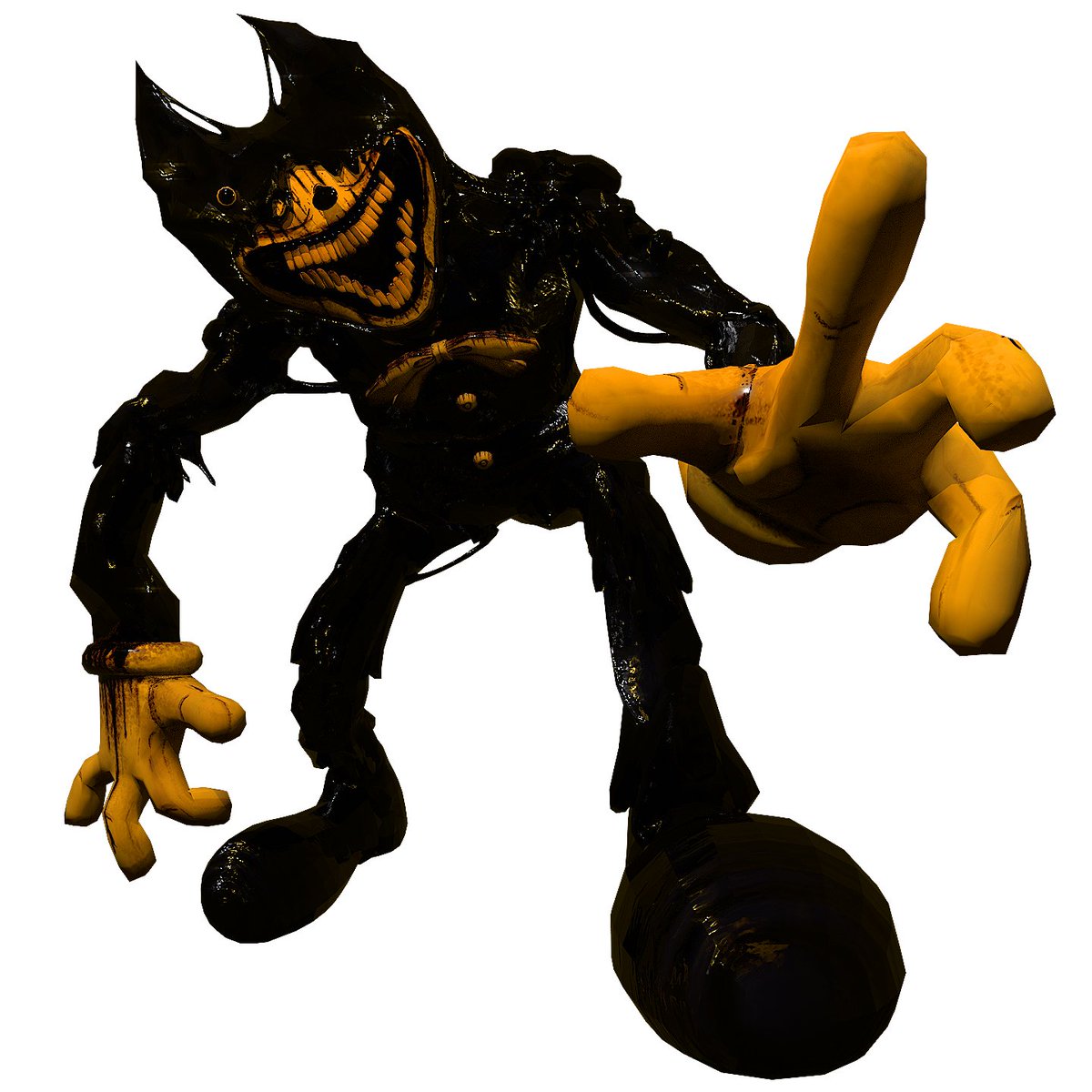 BENDY REDRAWN IN 3D (future gmod pill for videos) Model: @Waqintont ...