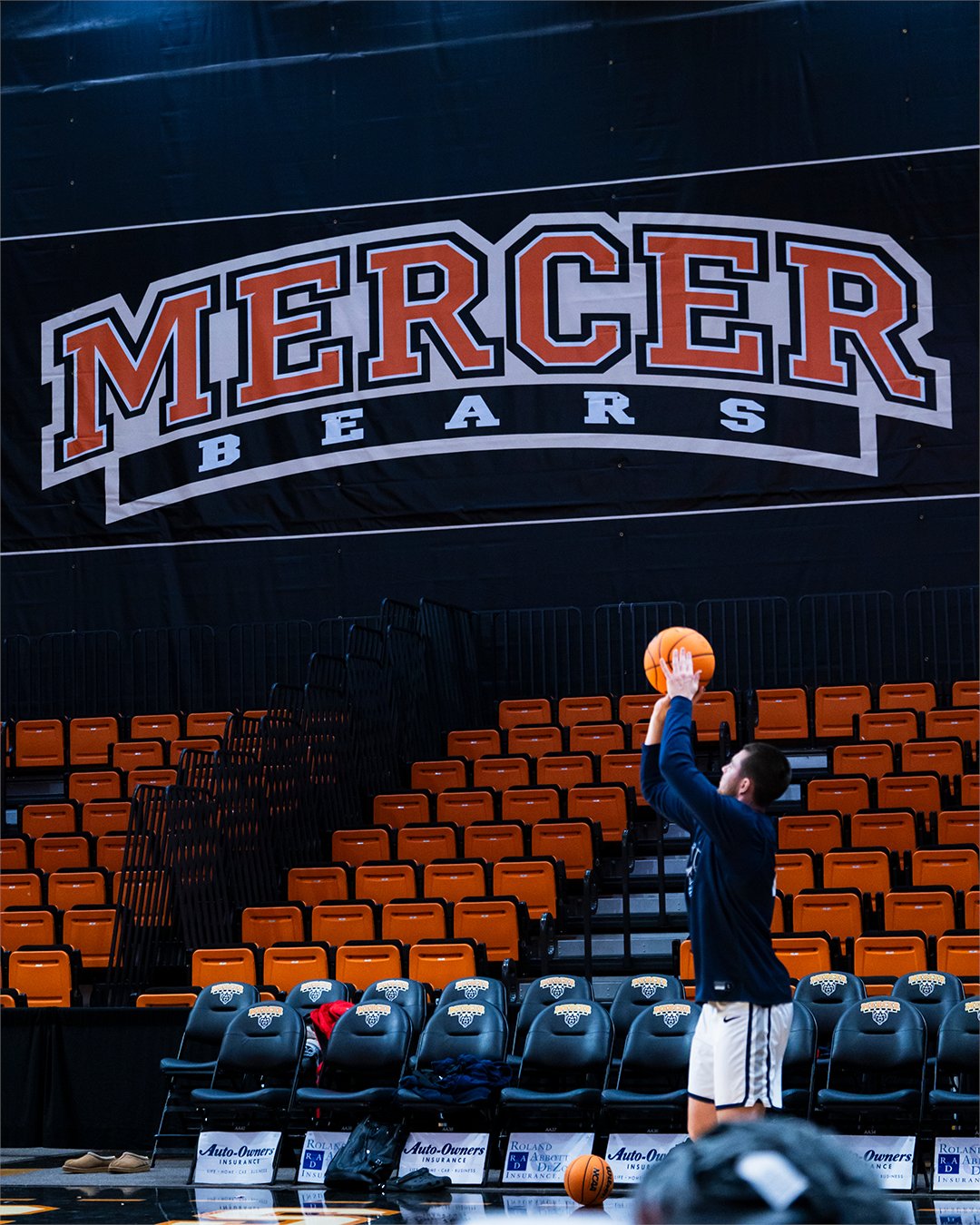 Mercer Basketball Logo