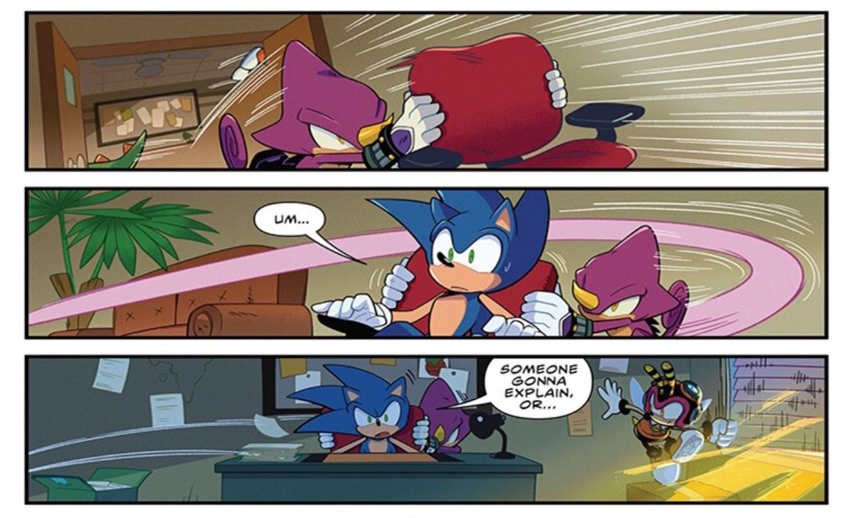 「This is probably the first time in any piece of Sonic media 」Semi ...