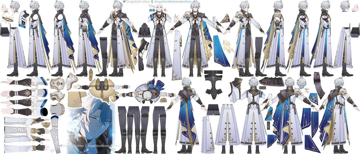Model references for Phainon - Honkai: Star Rail