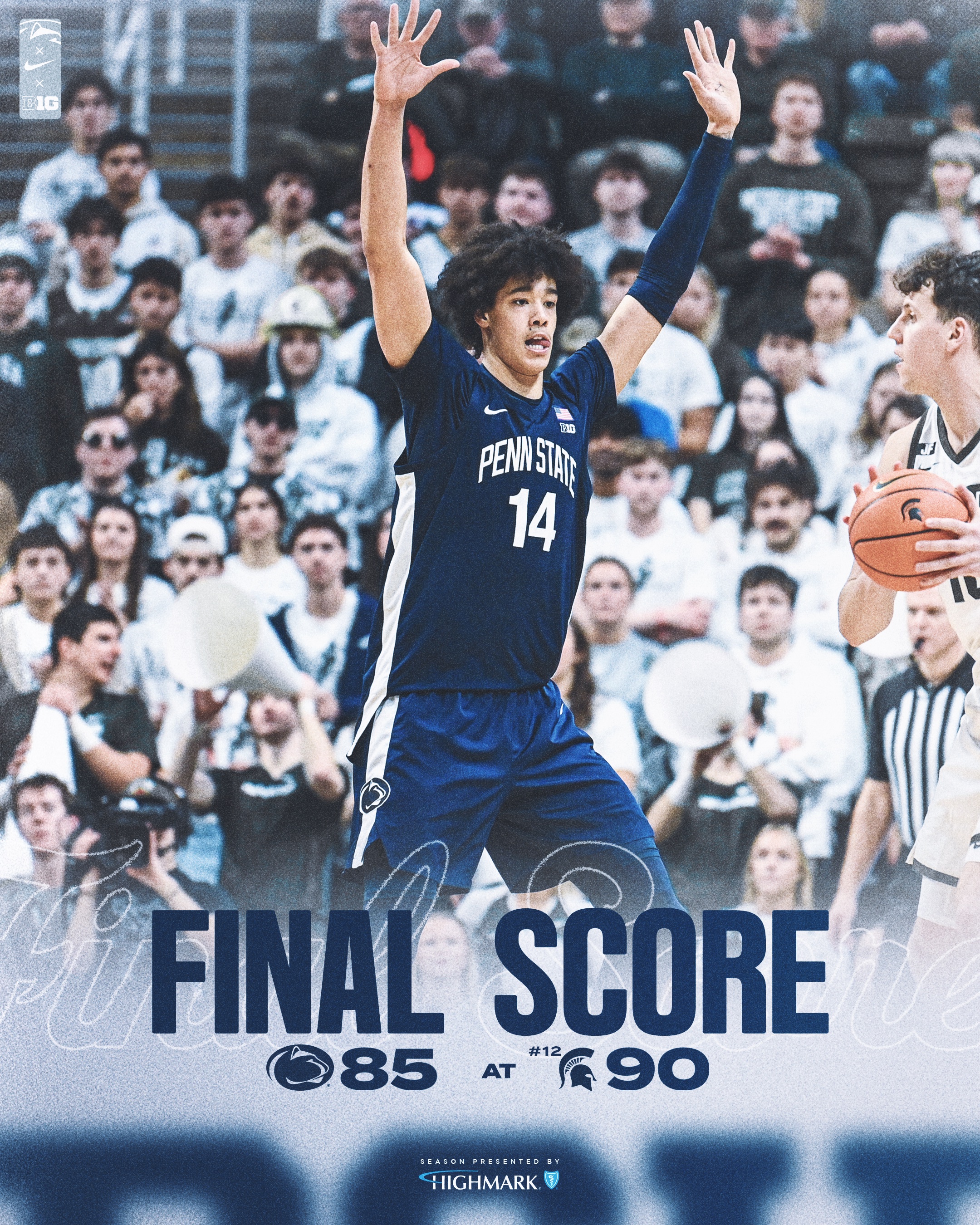 Penn state basketball score store