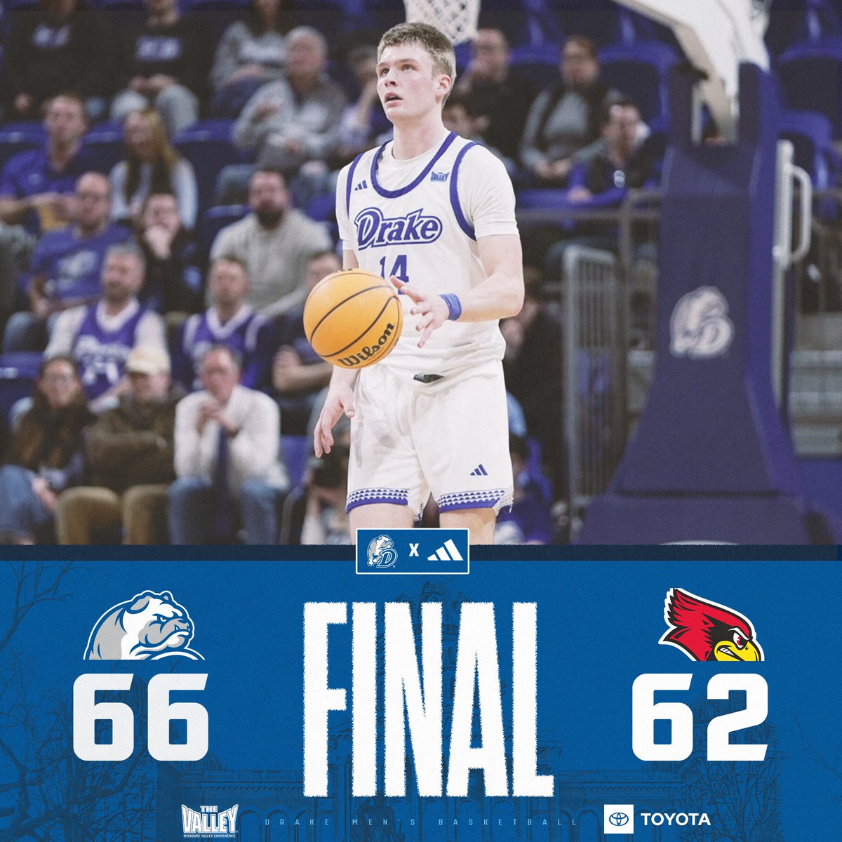 Drake Basketball DrakeBulldogsMB X