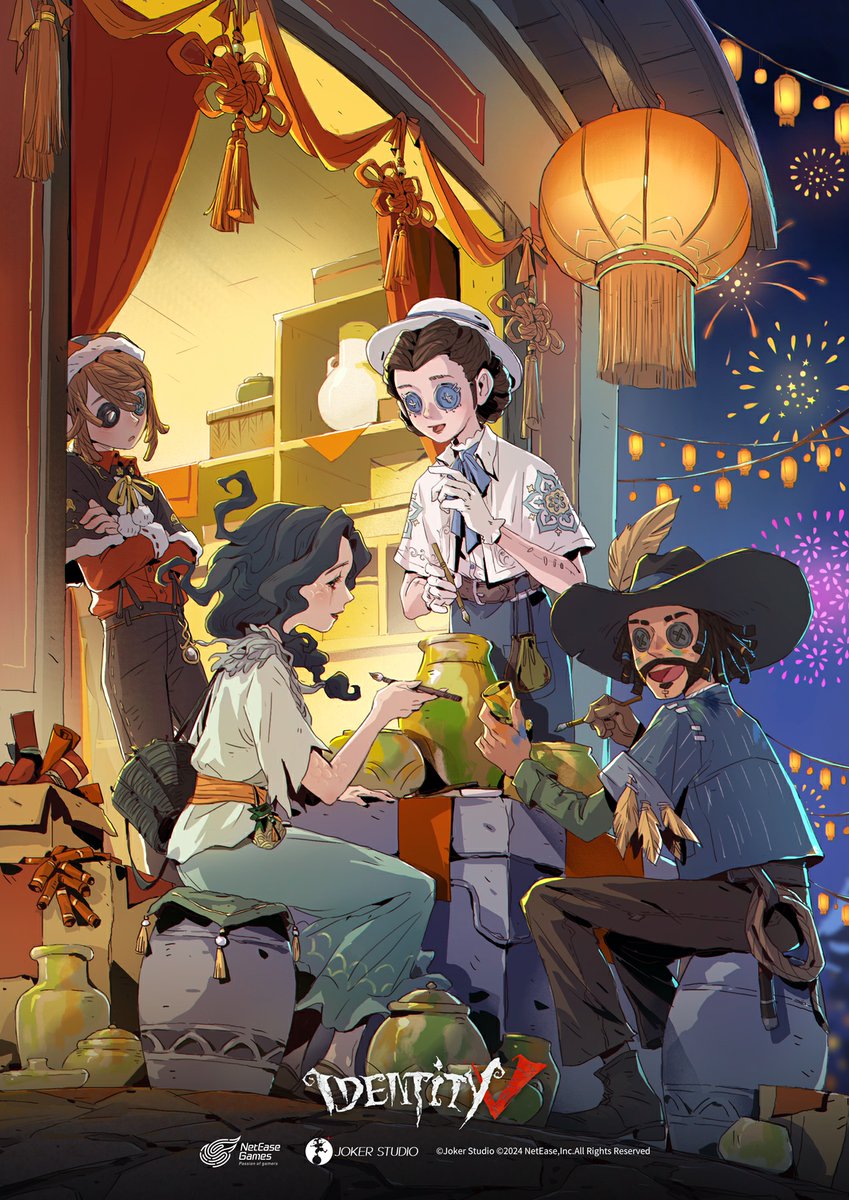 「Dear Visitors,As the Chinese New Year ap」|Identity Vのイラスト