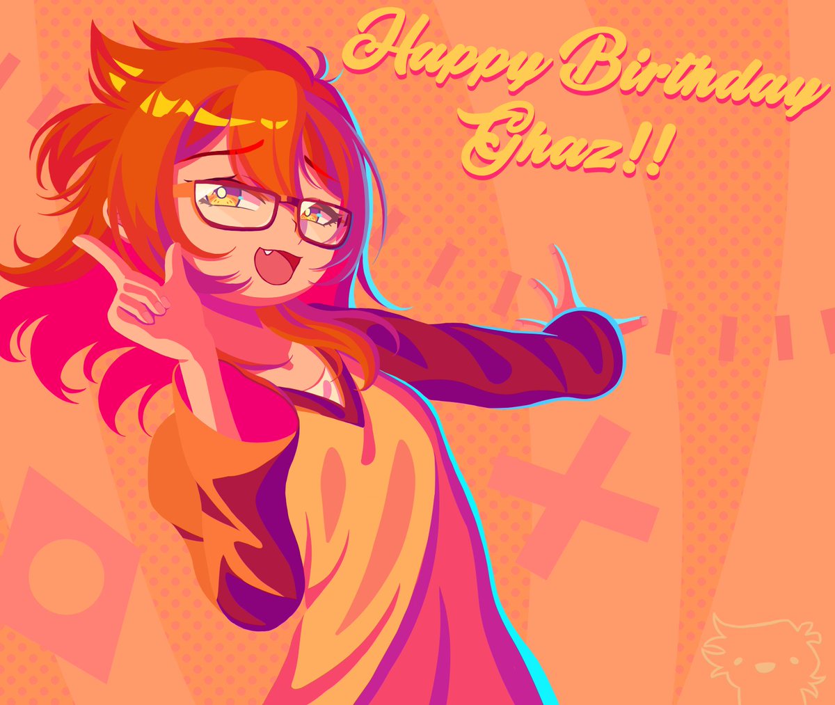 「Happy birthday dad!! 」|zetのイラスト