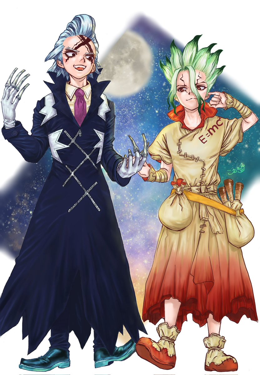 「dcst師弟の絡み早くみたいね 」|こむぎのイラスト