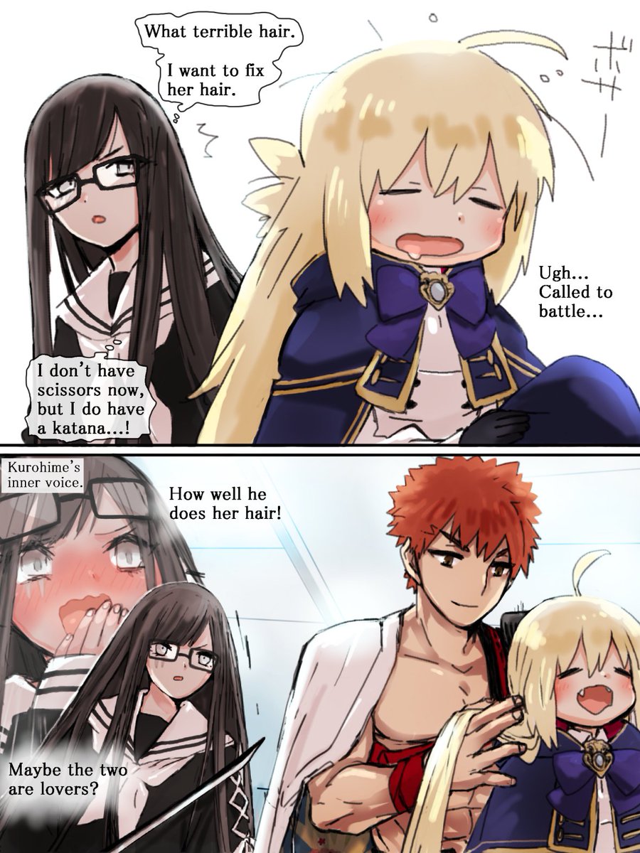 「Hair and Muracas and Kurohime. 」ぽの漫画