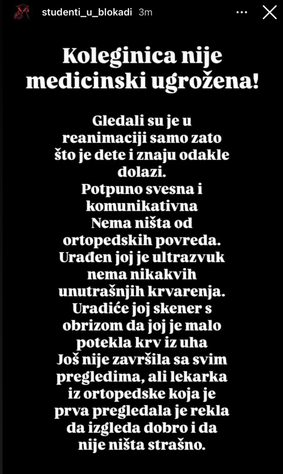 Automobilom udario i nosio na krovu studentkinju tokom odavanja pošte | 10. strana | Forum Krstarice