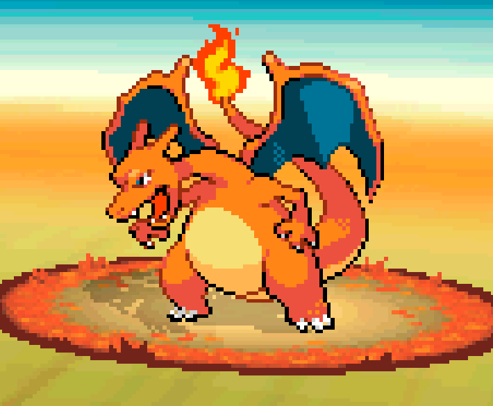 Charizard Sprite Png