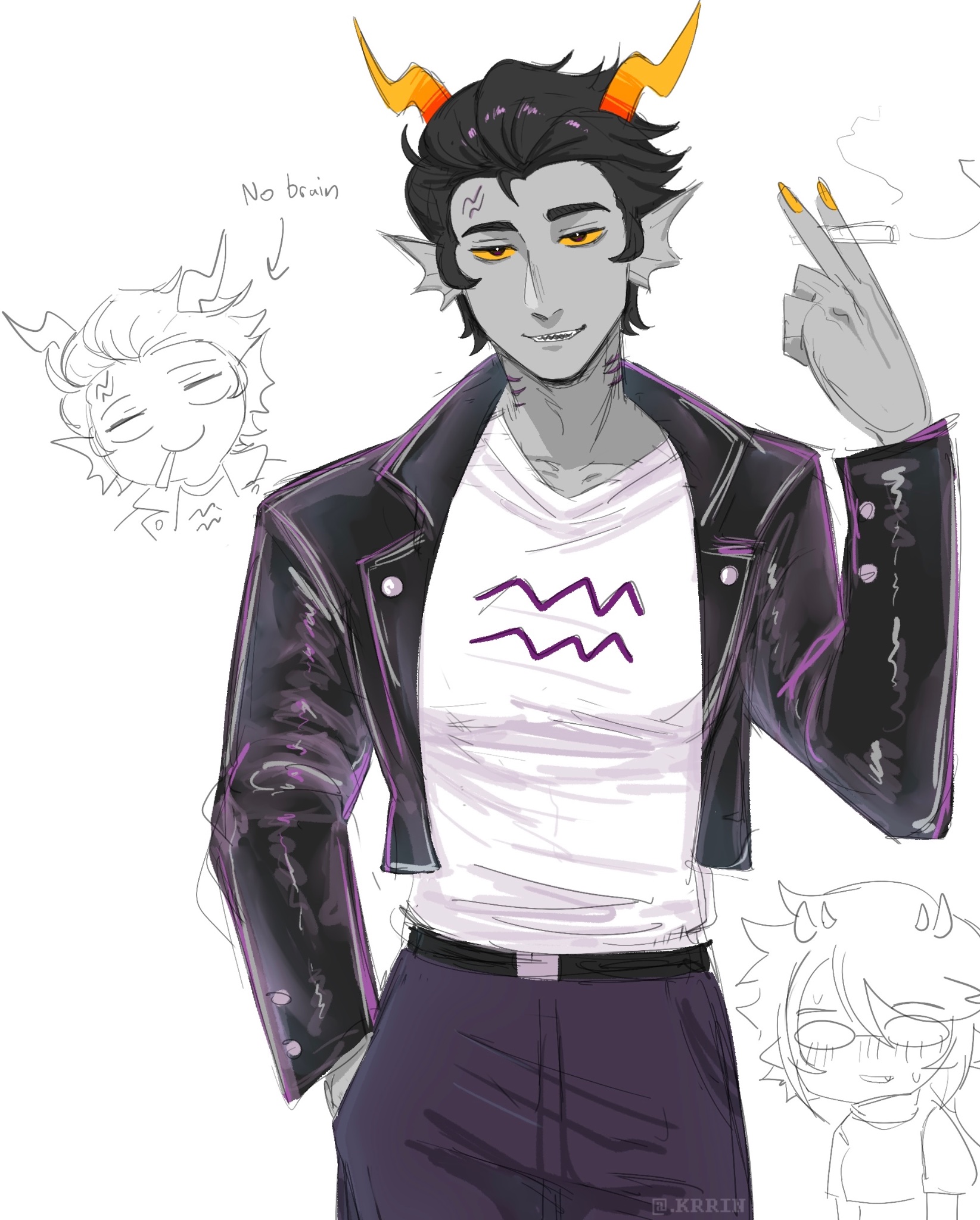 Cronus Cartoon Drawing ArtStation Cronus (GOTG)