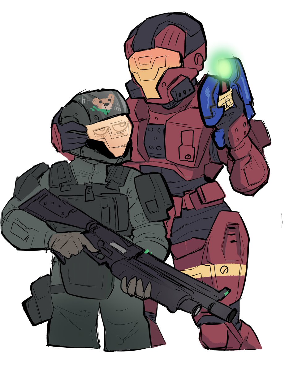 「ODST guys with SPARTAN wives 」|villainVSのイラスト