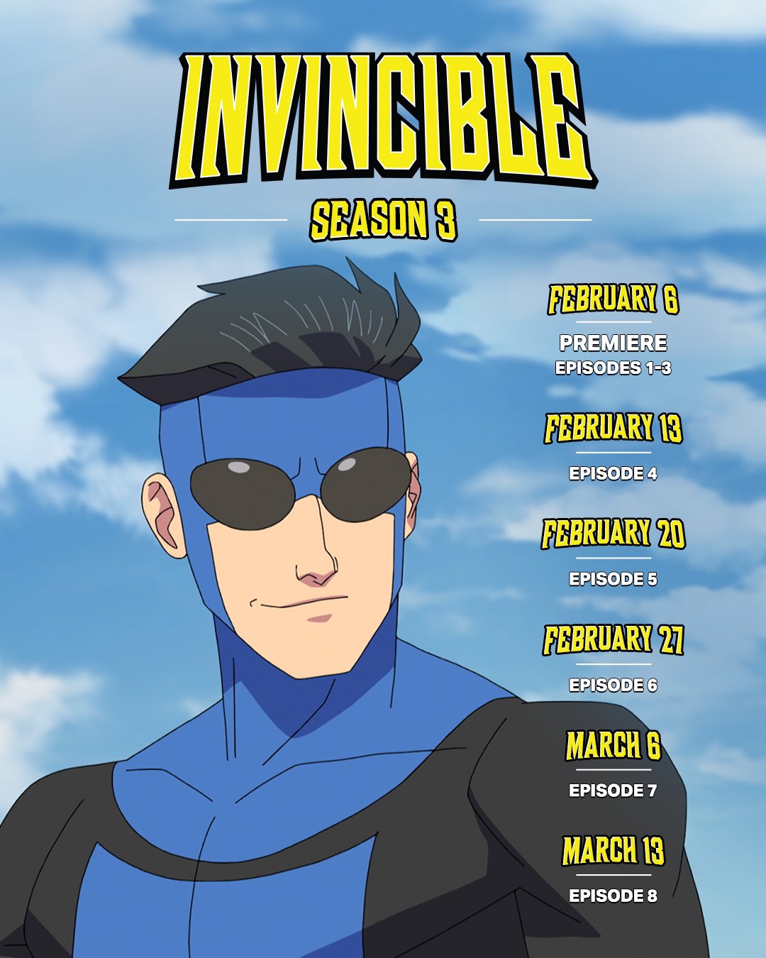 Invincible Season 3 episode dates announced | ResetEra