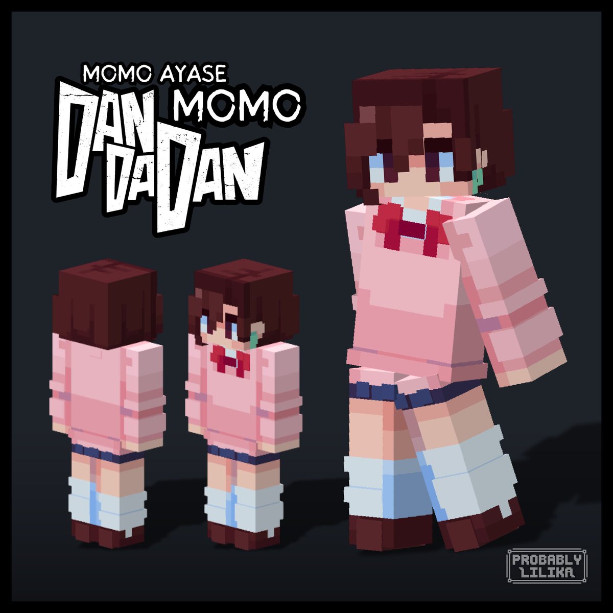 Minecraft Momo Skin Momo 1v1 By Mimon_G 7399 2411 5537 By Mimon_g