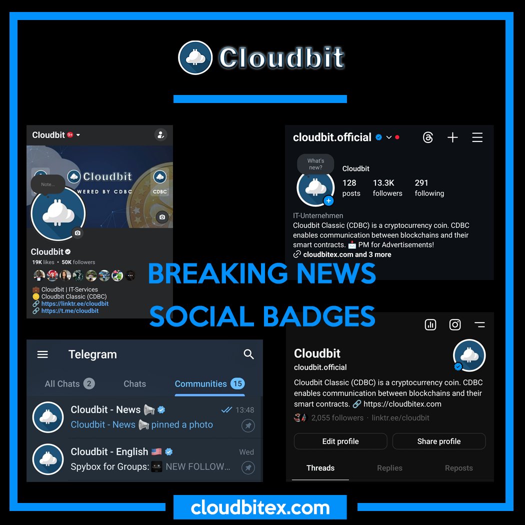 Cloudbit Classic | CDBC | P2P Multichain Crypto Platform