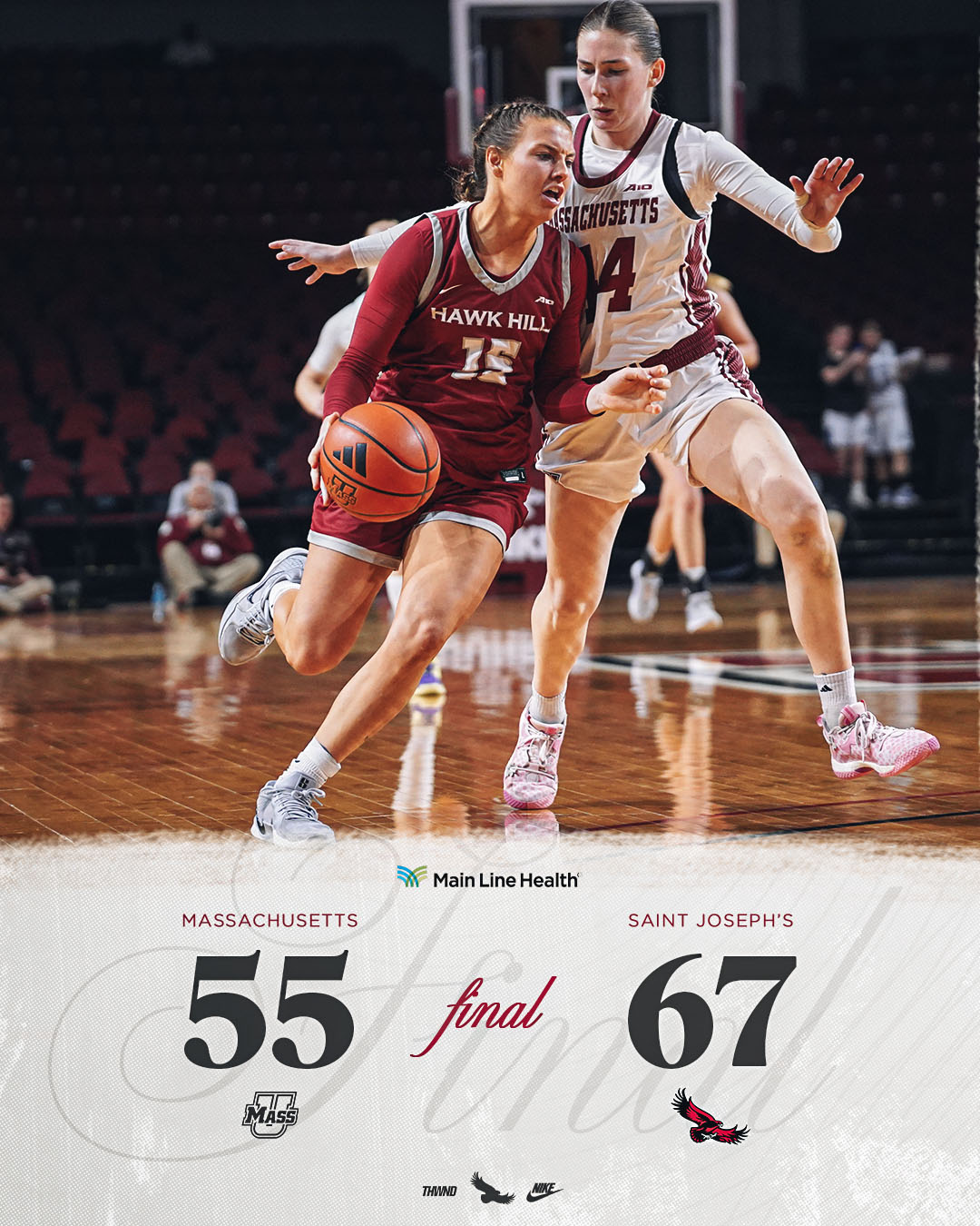 Saint Joseph s WBB SJUHawks WBB X