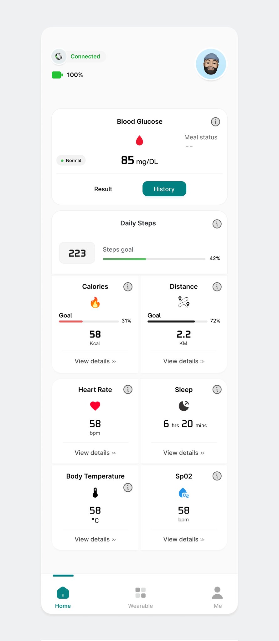 Fitbit App Screenshots