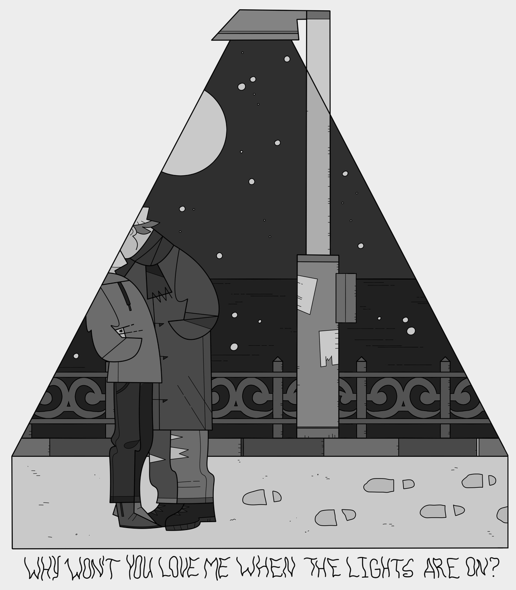 [OC] Why won't you love me when the lights are on? https://t.co/Hq9tMPt16B