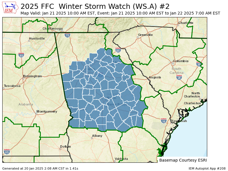 Georgia Dma Map TV Market Maps