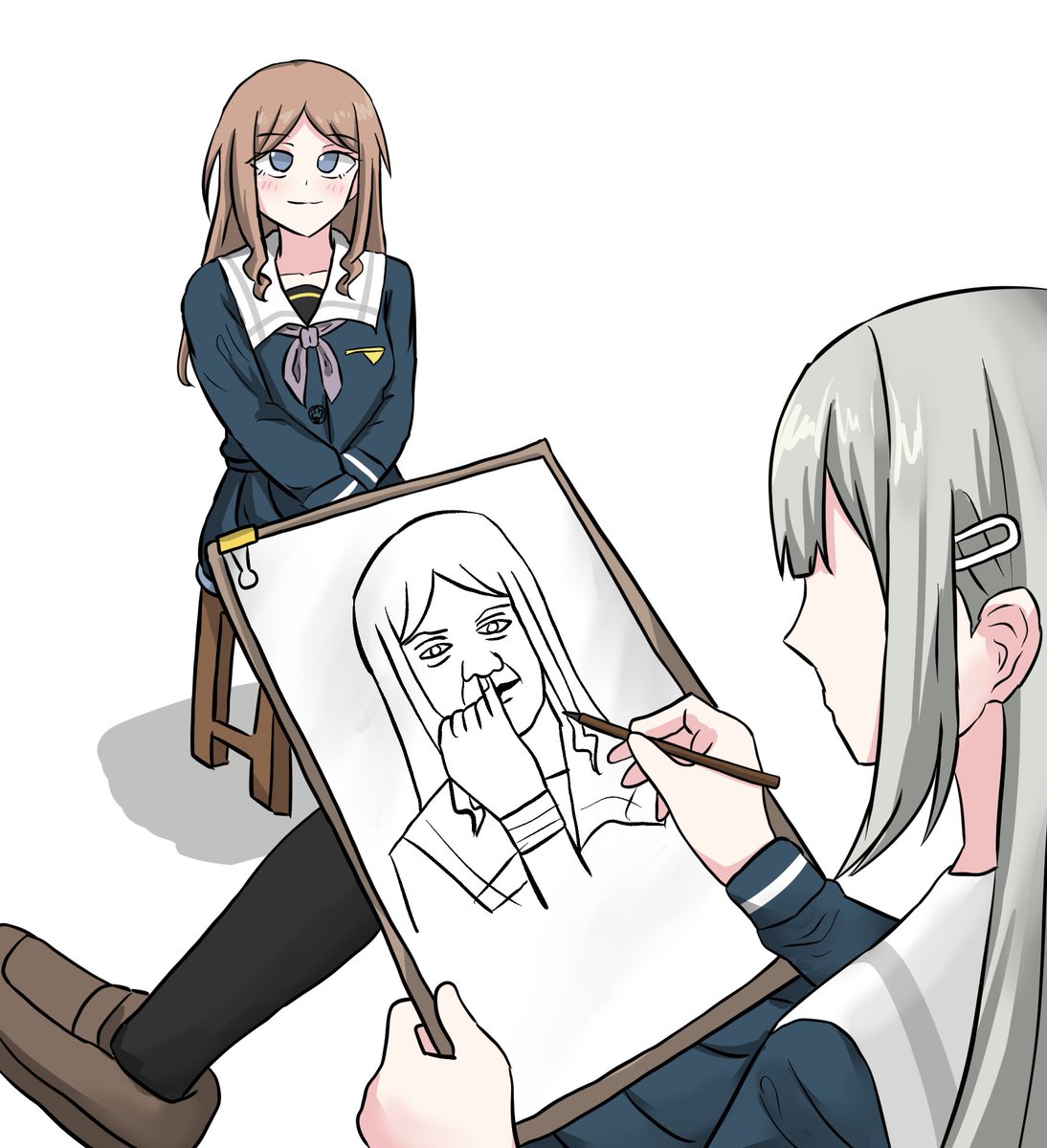 [MyGO] 電腦課畫朋友醜圖的若葉睦 - 看板C_Chat - PTT網頁版