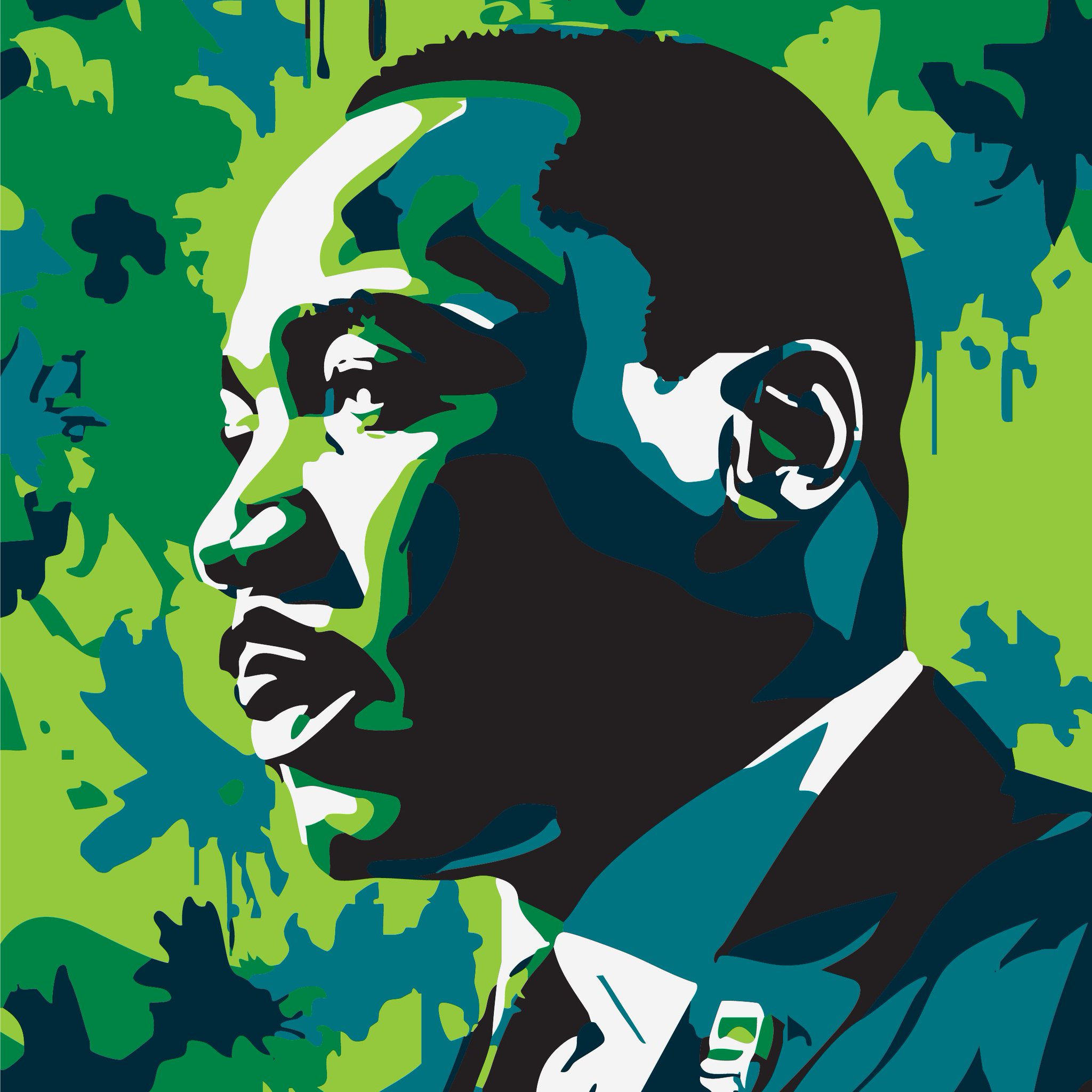 Martin Luther King Jr Pop Art