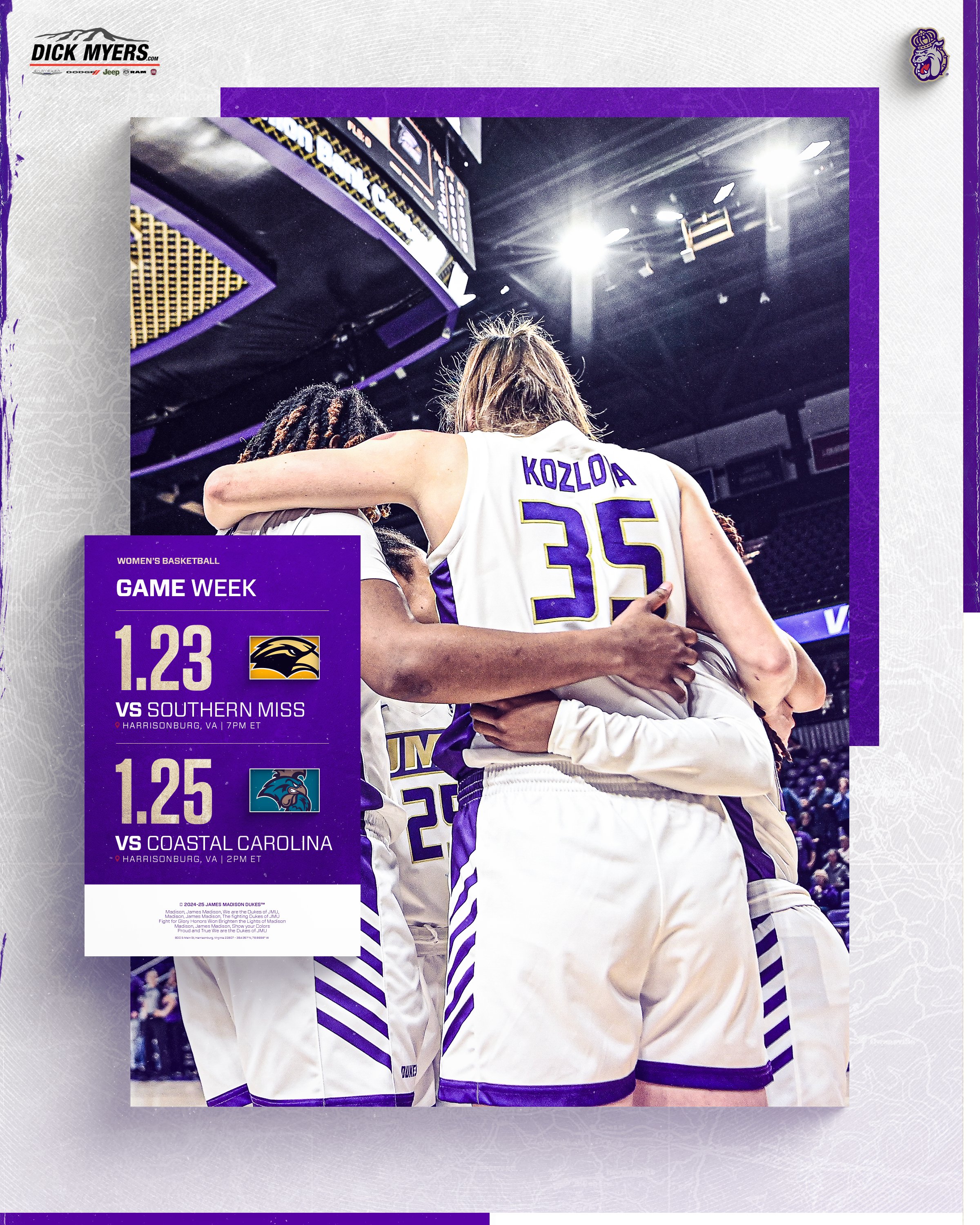 JMU Women s Basketball JMUWBasketball X
