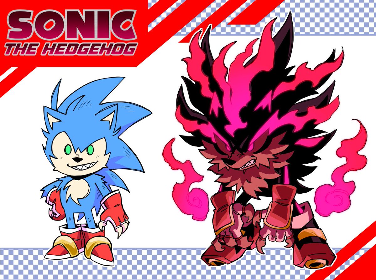 ソニック 「Shadow the Hedgehogs (Limiter Rings Remo」|Takuのイラスト
