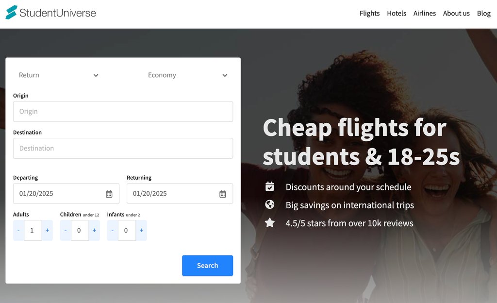 Student Universe Logo