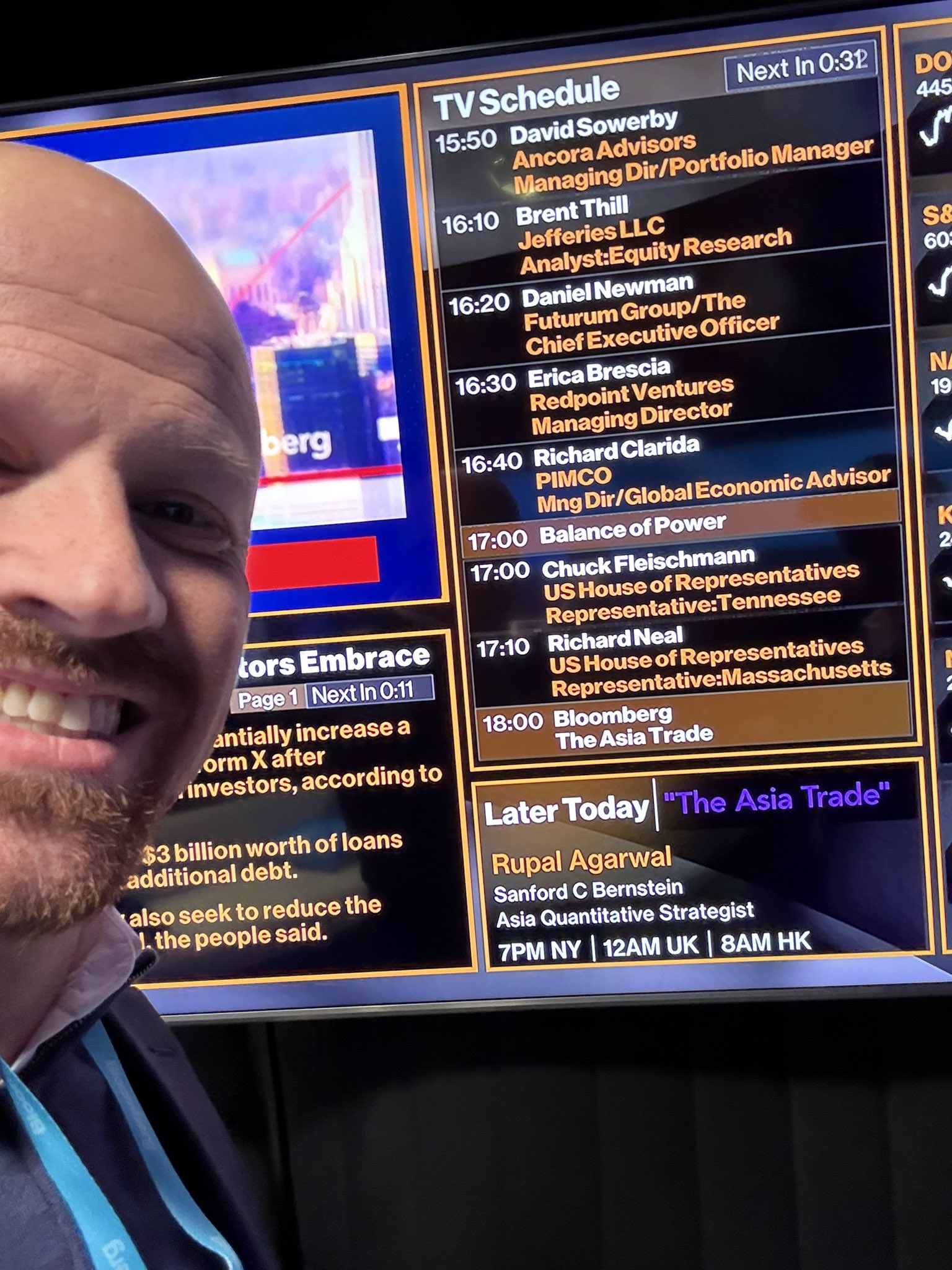 Daniel Newman Selfie