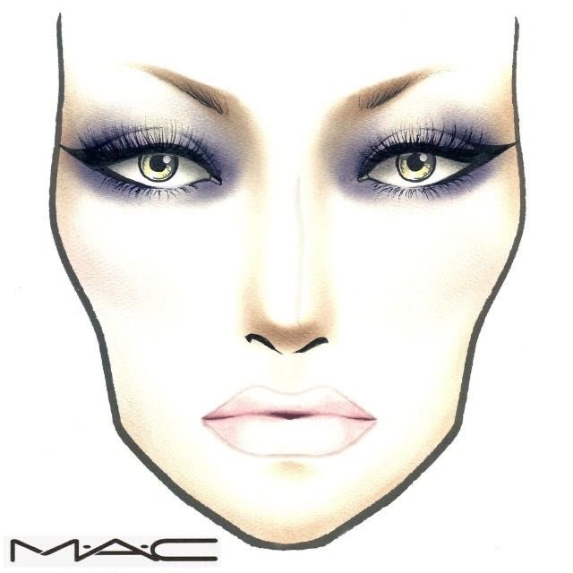 Mac Face Chart