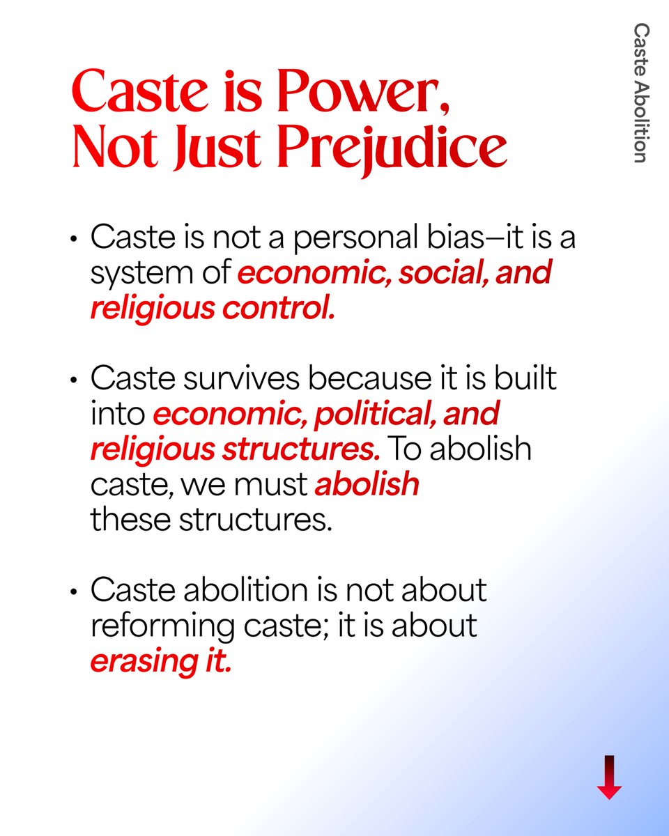 Caste Abolition Manifesto: Thread - Thread from Prudy Ray 🥭 @PrudyRay ...