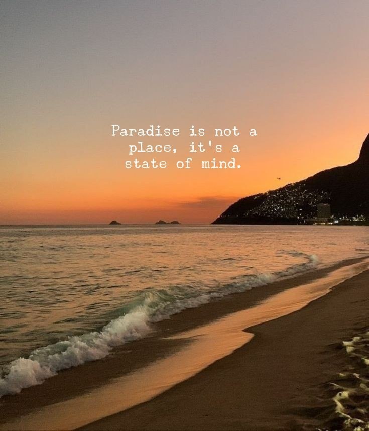 Paradise Places Quotes Akhil Rajendra On X: "Paradise Is Not A Place