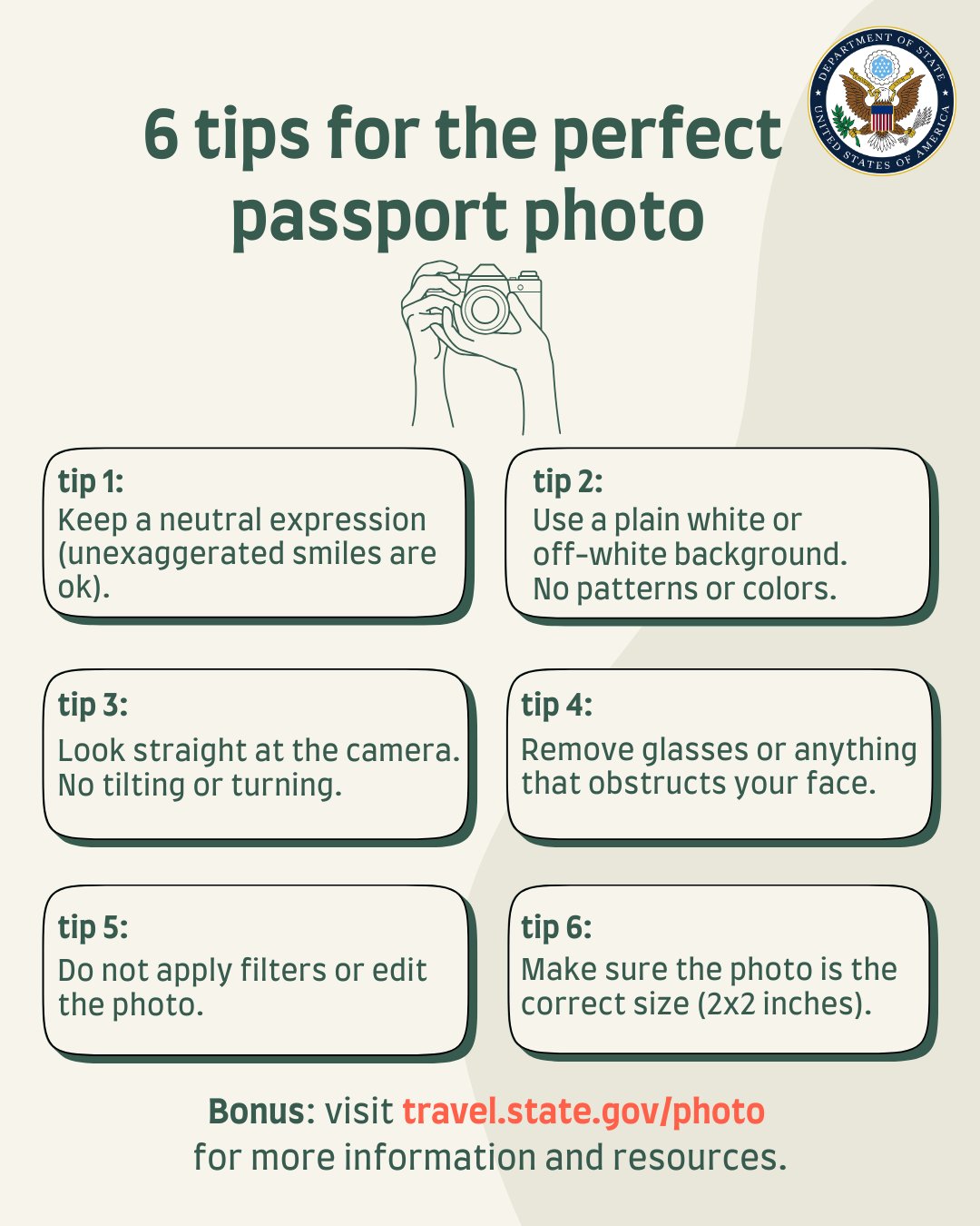 Neutral Facial Expression Passport