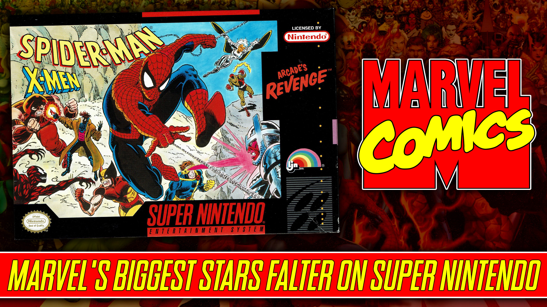 Spider Man Super Nintendo Games GamePro Video Game Magazine August