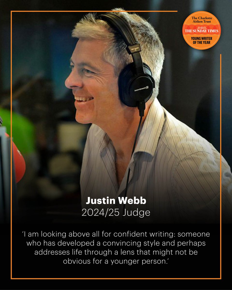 Homepage - Young Writer of the Year Award