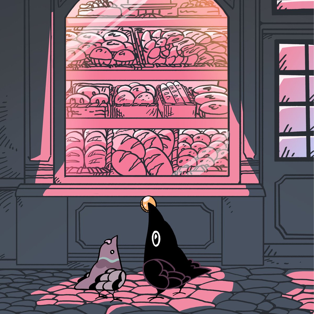 「Is that an ART??! 🥨🥨🥨🥨🥨 」Isa // Lord of Crows // DRAGONCON 2024の漫画