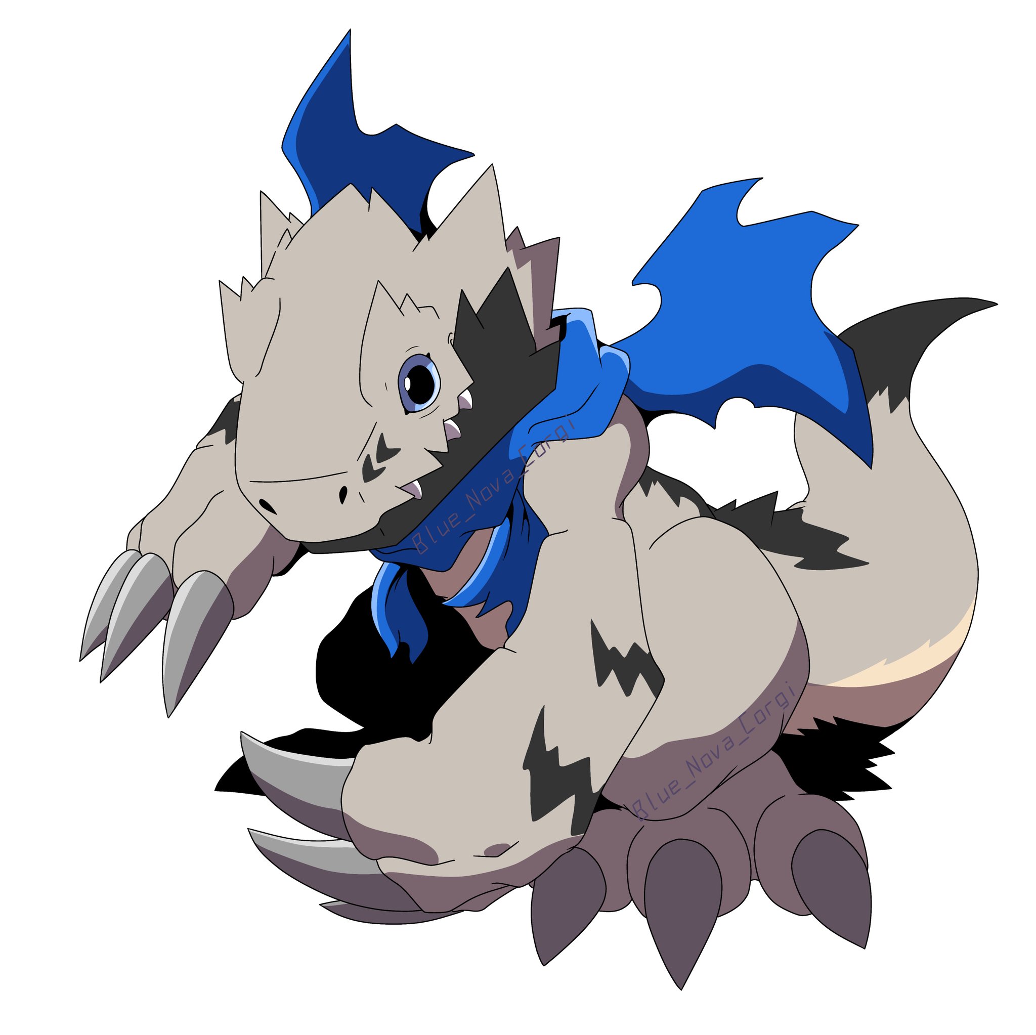 Rookie Dragon Digimon Random Assorted Digimon By ElectricKoatHanger On