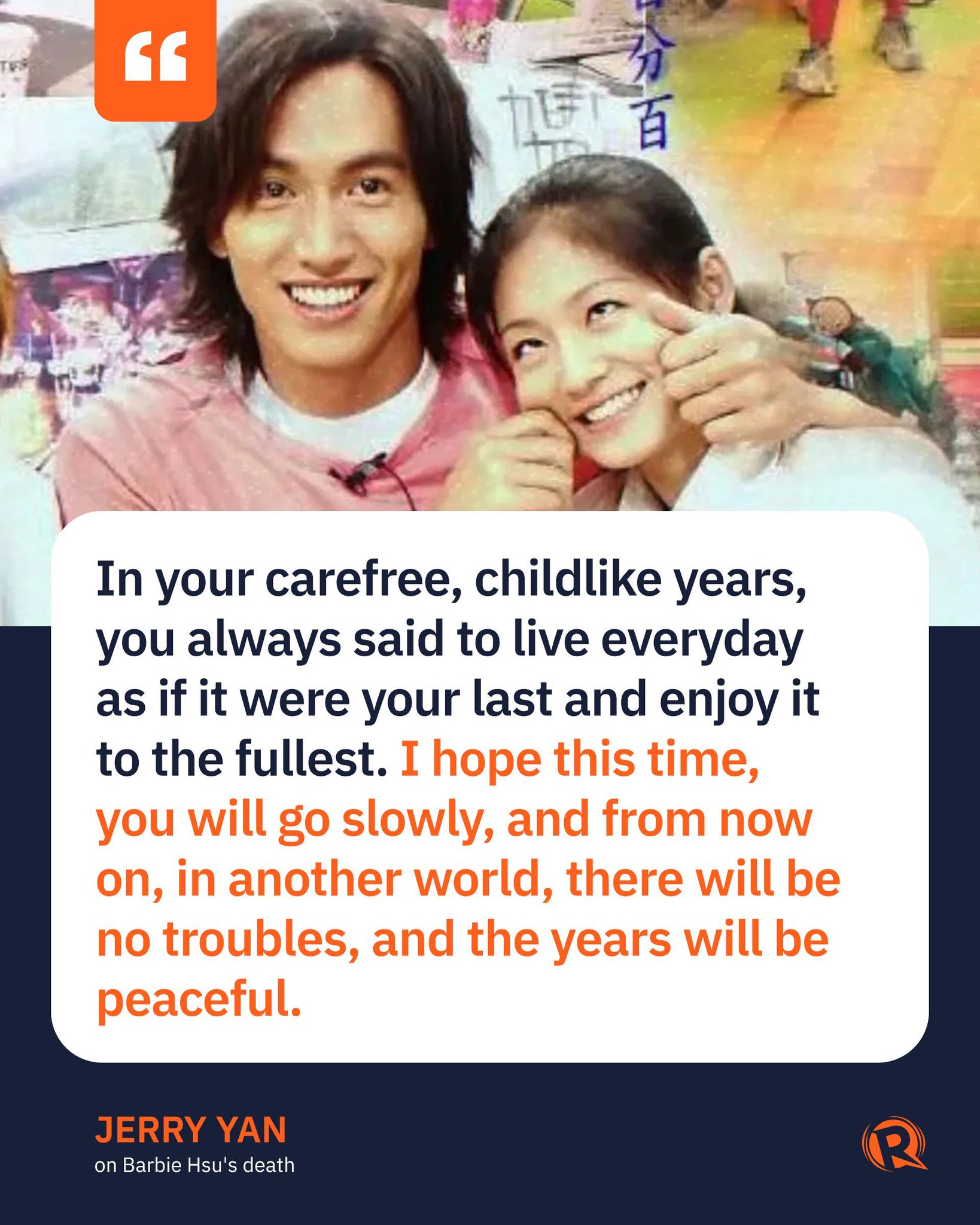 Jerry Yan And Barbie Hsu Relationship Vanness Wu On The Late Barbie