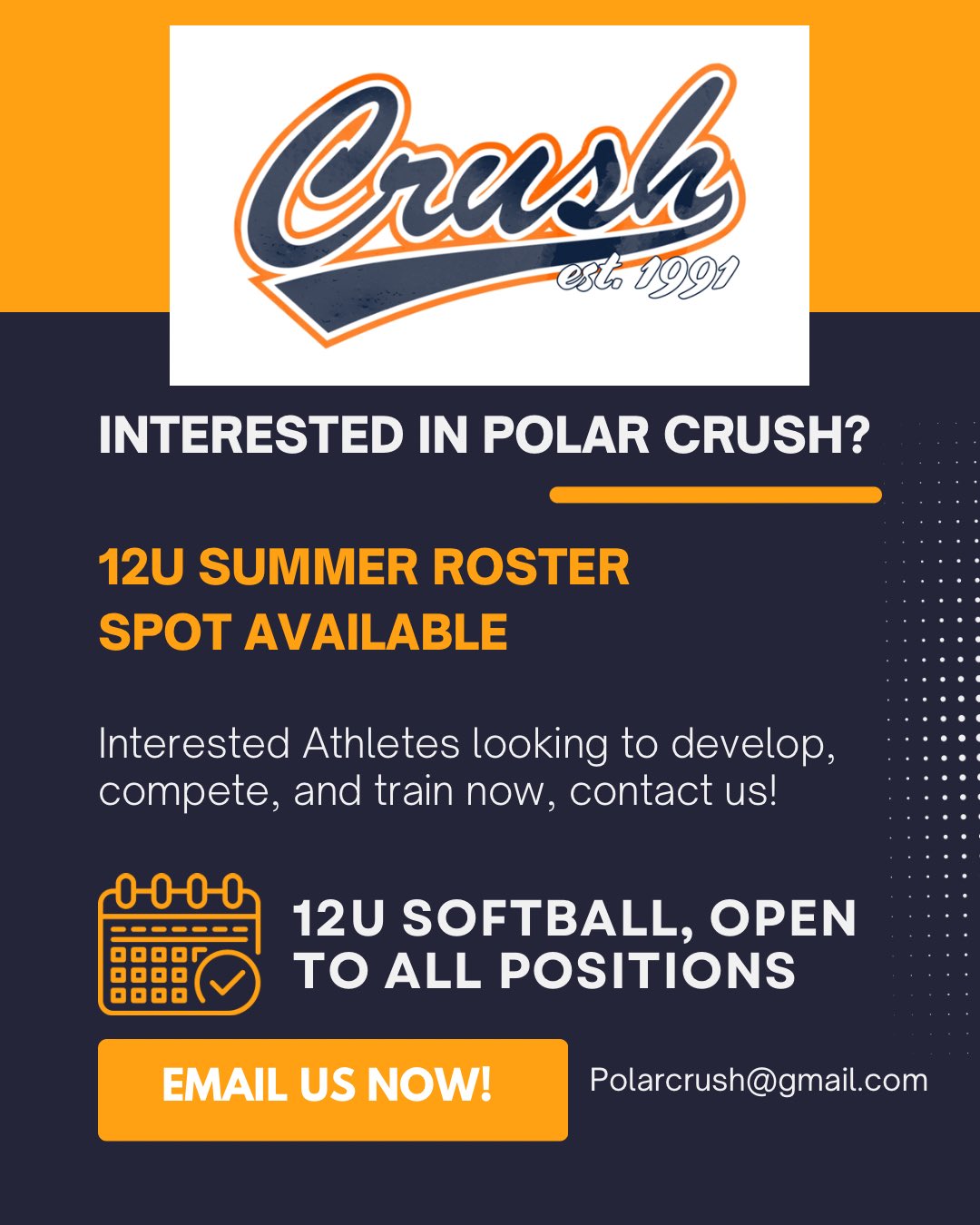 Crush Softball Logo Crush Baseball Logo" Sticker For Sale By David