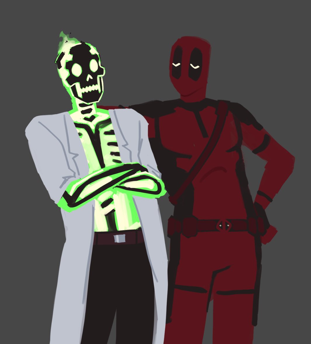 Slenderman Vs Deadpool