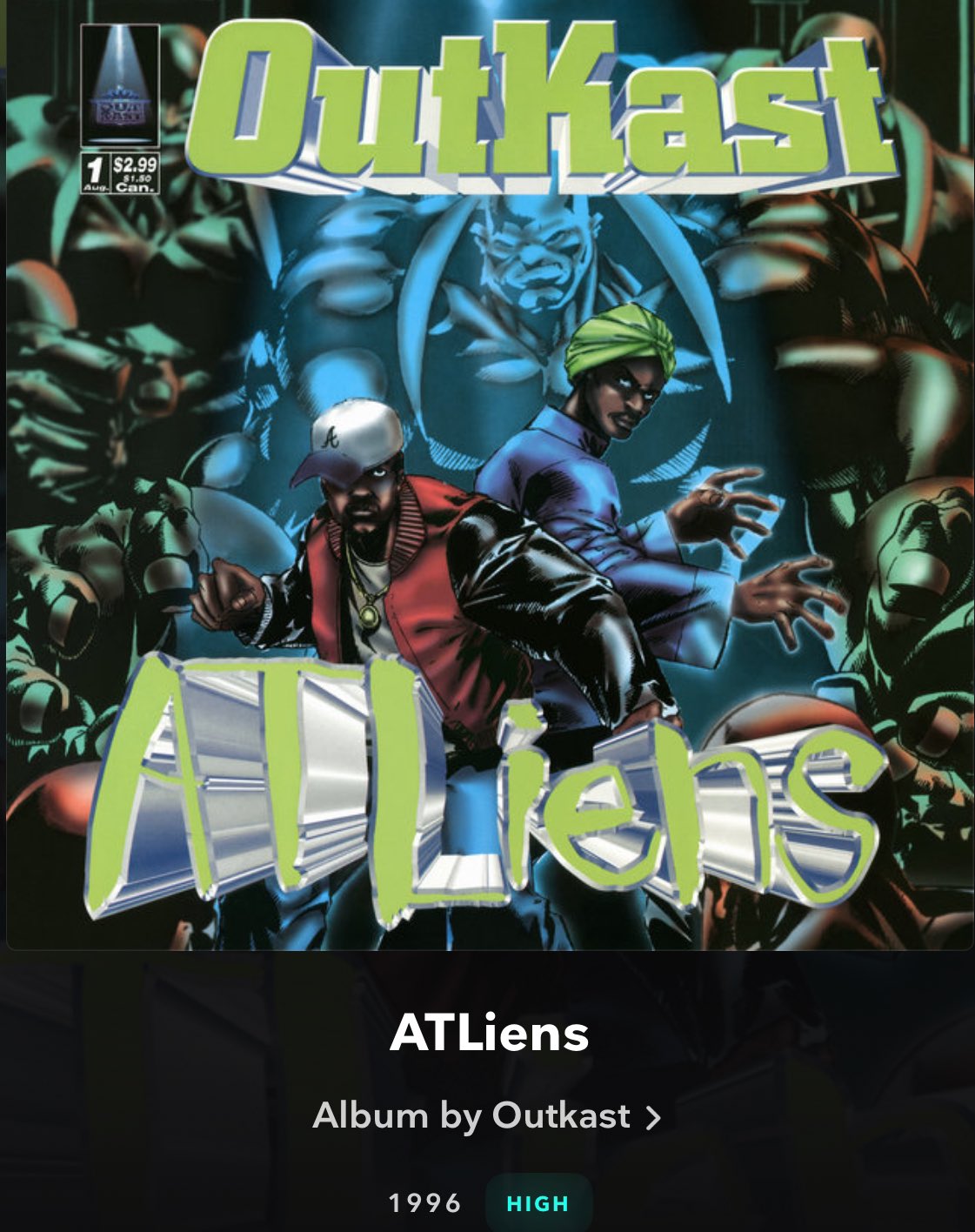 Outkast Atliens Album Cover OutKast X MF DOOM AtliDOOM : R/outkast