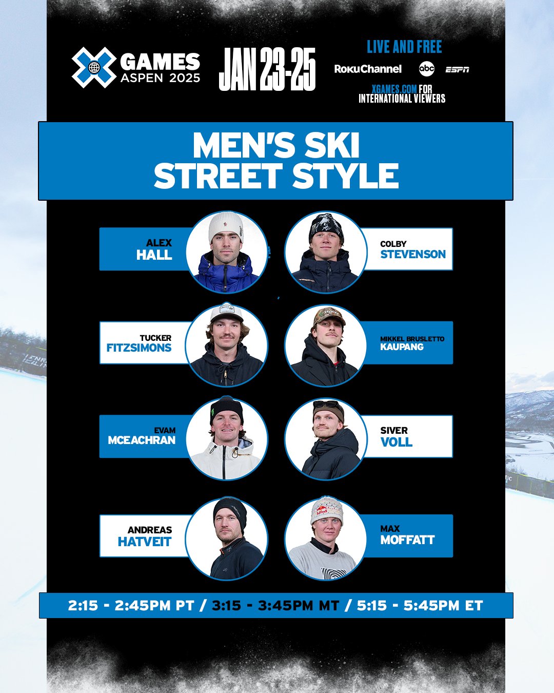 X Games Schedule