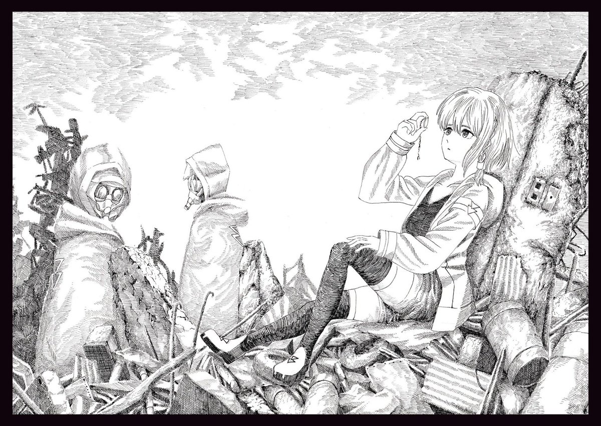 「ボールペンにてラクガキ #イラスト #アナログ 」がいざ〜ん/COMITIA (東2-J28a)の漫画