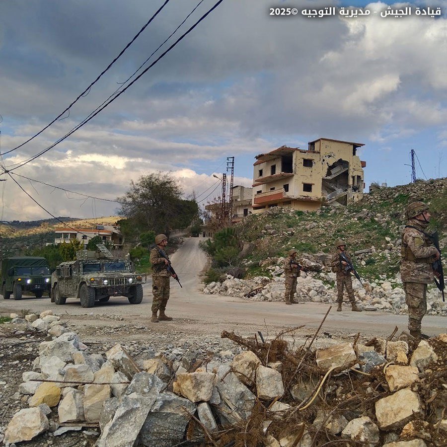 Lebanese Army Deploys in Qawzah, Hanin, and Beit Lif in Central Sector ...