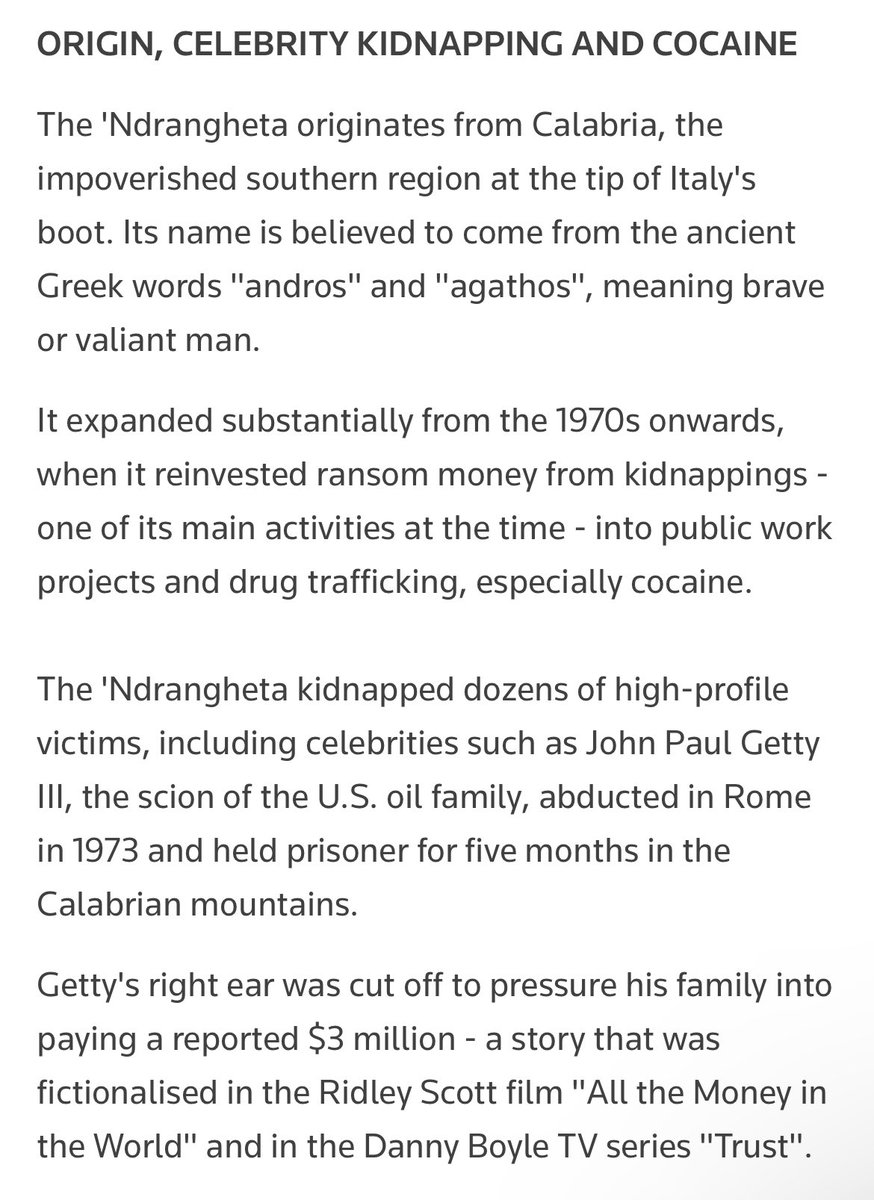 Provenzano family is the head family of the notorious Italian N ...