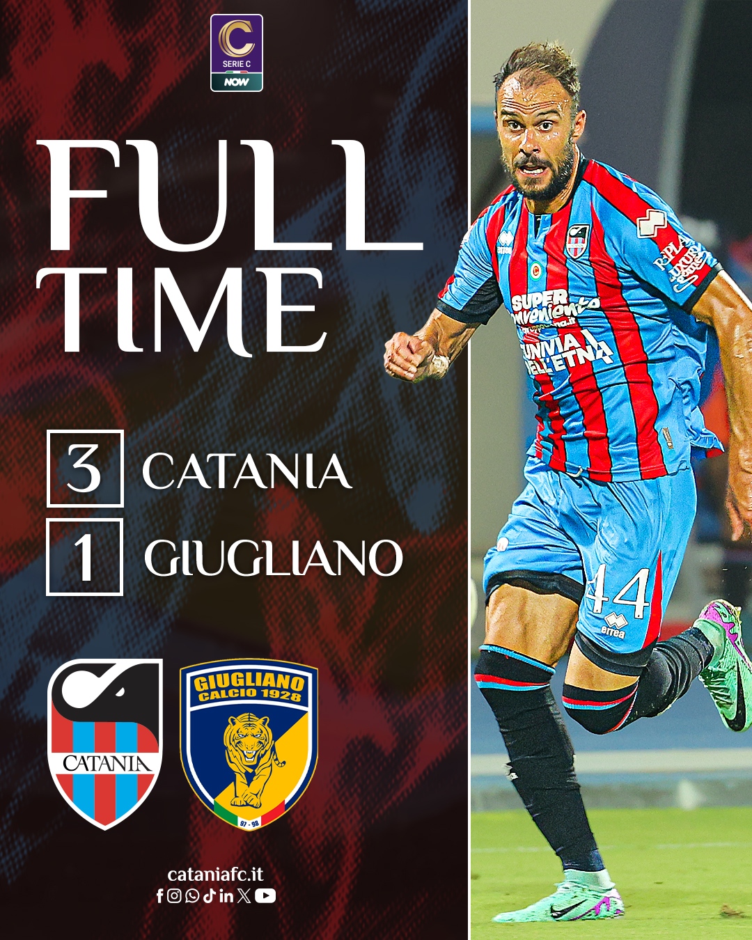 Conduciendo Por El Catania Fc