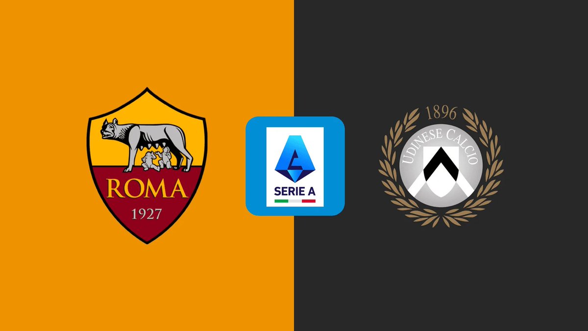 Udinese vs AS Roma Live Streaming and TV Schedule, Lineups, Stats ...
