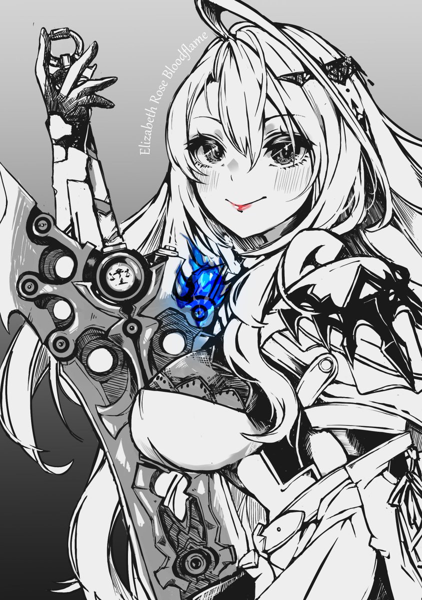 「らくがき#BloodflameArt 」|みどりだま⇔MidRINのイラスト