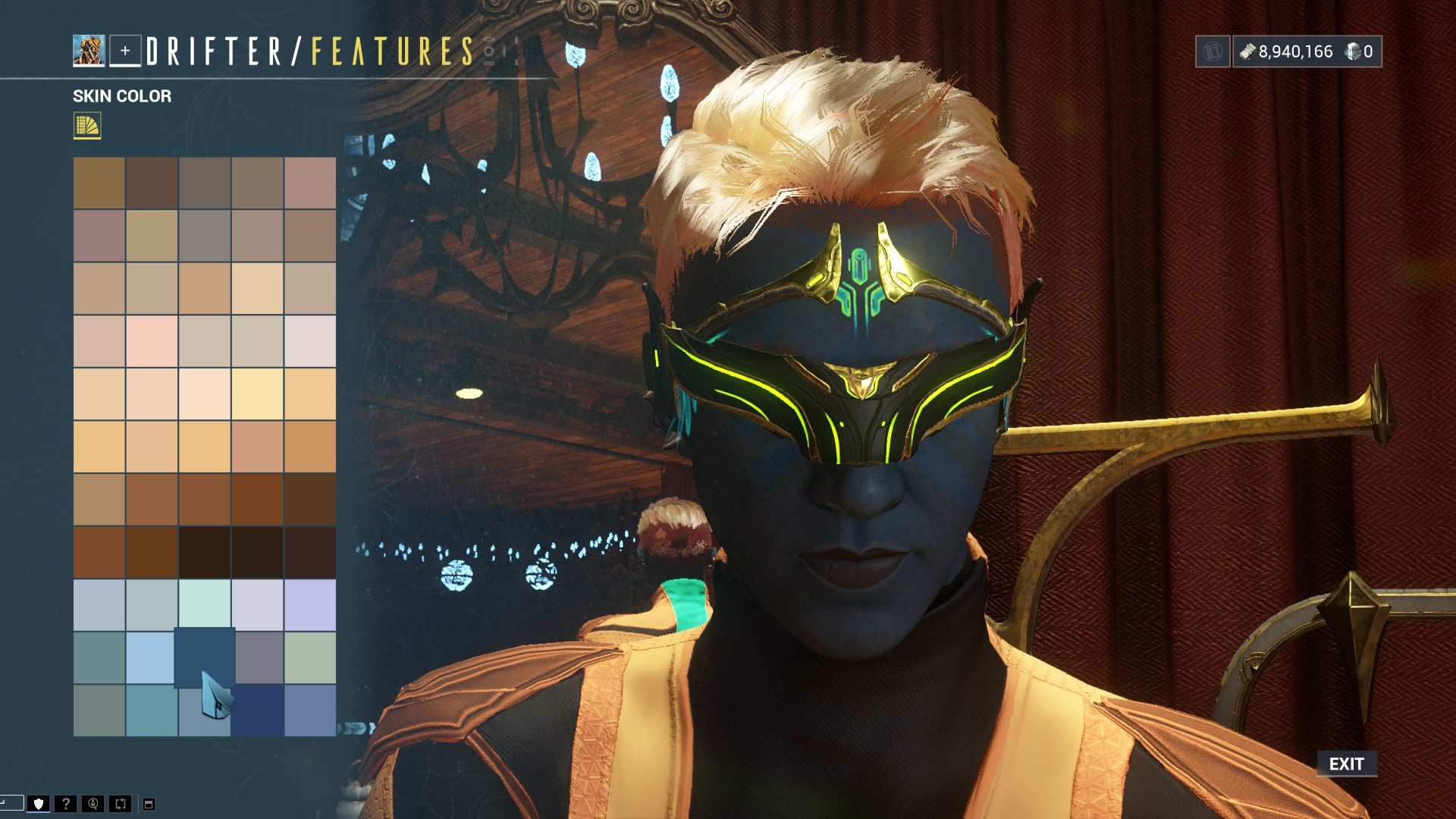 Visage Ink Color Continuity Error - Art & Animation - Warframe Forums